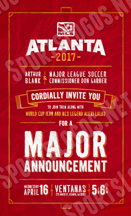 Major League Soccer is coming to Atlanta!