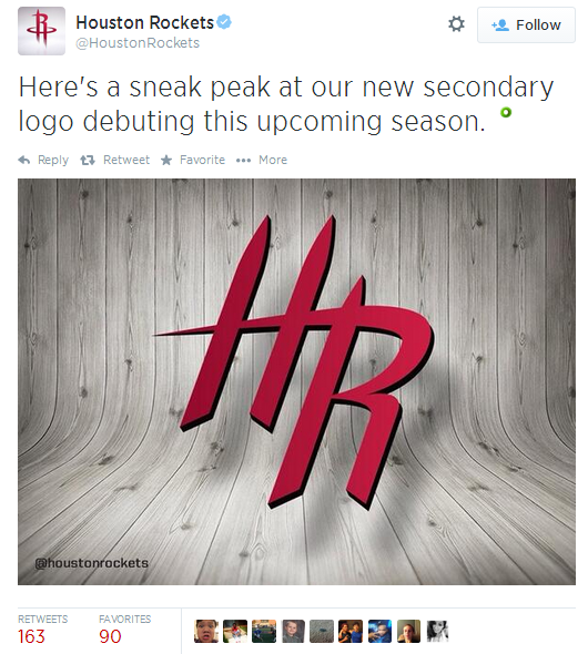 Houston Rockets Reveal New Secondary Logo – SportsLogos.Net News