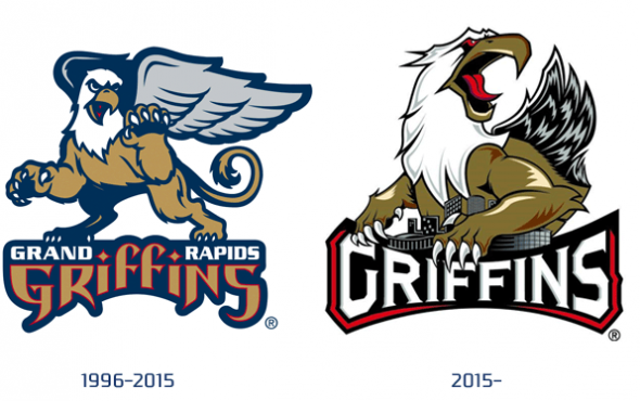 Grand Rapids Griffins Unveil New Logo, Colours, Uniforms – SportsLogos ...