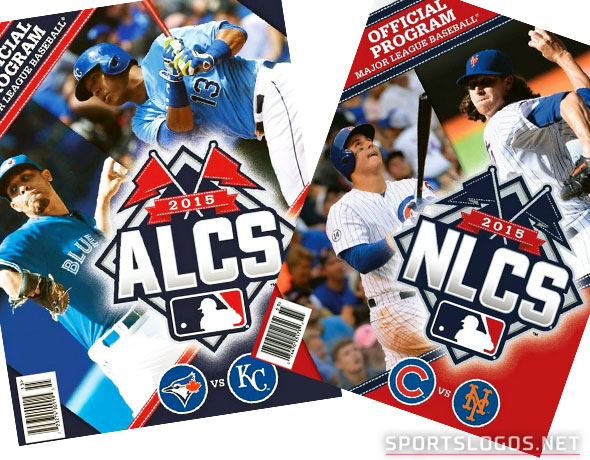 2015 ALCS, NLCS Program Covers Unveiled – SportsLogos.Net News