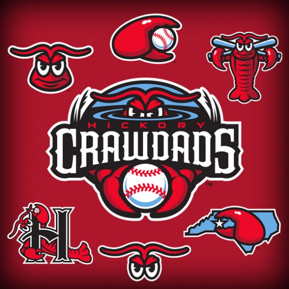 Hickory Crawdads Unveil New, Expanded Identity – SportsLogos.Net News