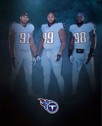 Jags-Titans Color Rush Uniforms Unveiled – SportsLogos.Net News