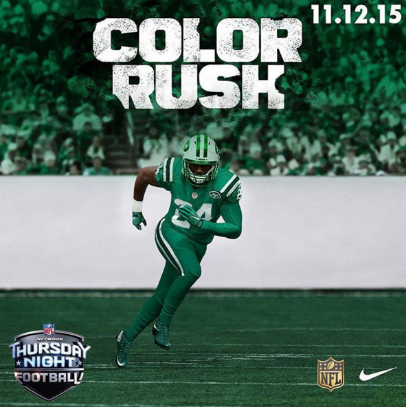 Buffalo Bills and New York Jets officially unveil Color Rush uniforms ...