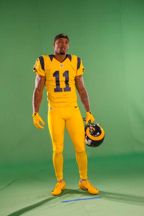 The Bucs and Rams unveil final set of NFL Color Rush uniforms ...