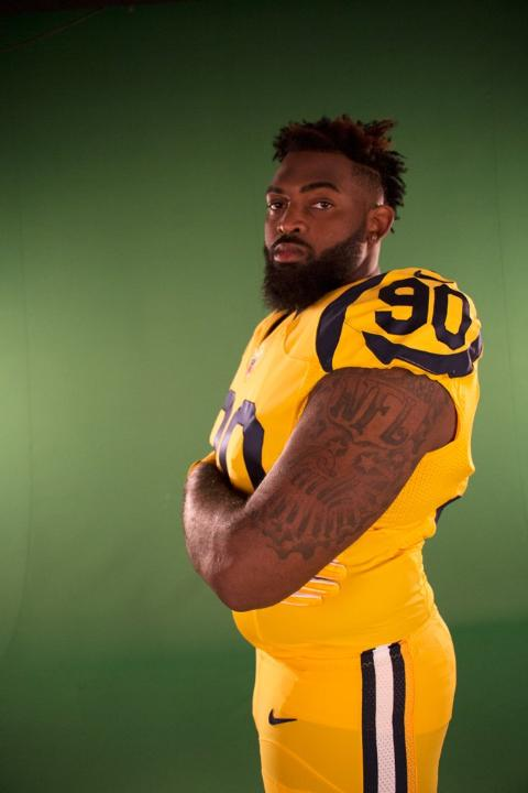 The Bucs and Rams unveil final set of NFL Color Rush uniforms ...