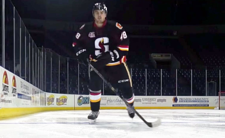 Stockton Heat Unveil New Black Alternate Uniform – SportsLogos.Net News