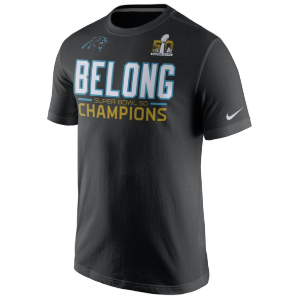 Phantom Merchandise: Carolina Panthers Super Bowl 50 Champions Gear ...