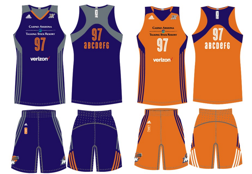 WNBA Uniforms Are Colourful for 20th Season – SportsLogos.Net News