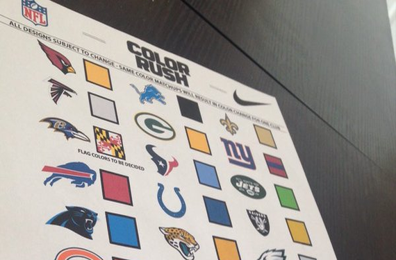 2016 NFL Color Rush colors may have been leaked – SportsLogos.Net News