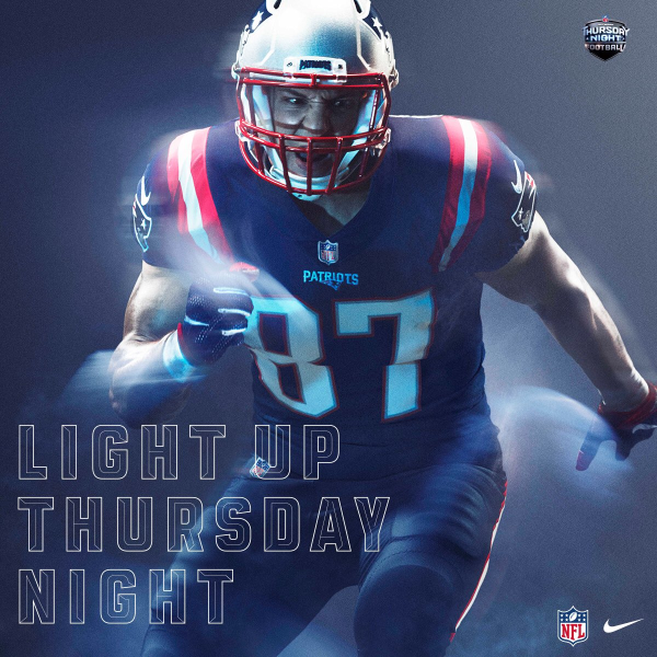 New England Patriots will wear all-white for Color Rush game vs. Tampa ...