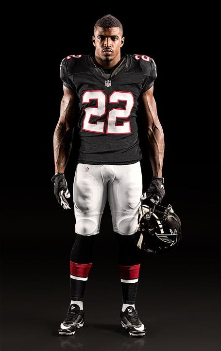 Atlanta Falcons will wear black retro-inspired unis and Color Rush unis ...