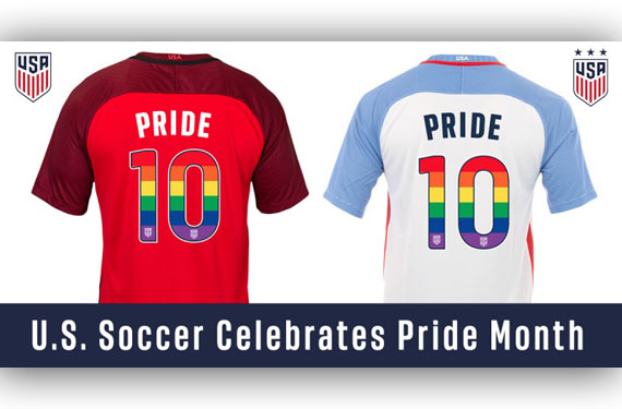 US Soccer to Celebrate LGBTQ Pride Month with Rainbow Numbers ...