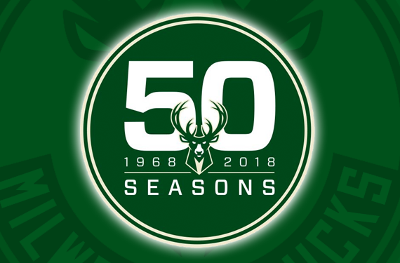 Milwaukee Bucks Celebrate 50 Years With New Anniversary Logo ...