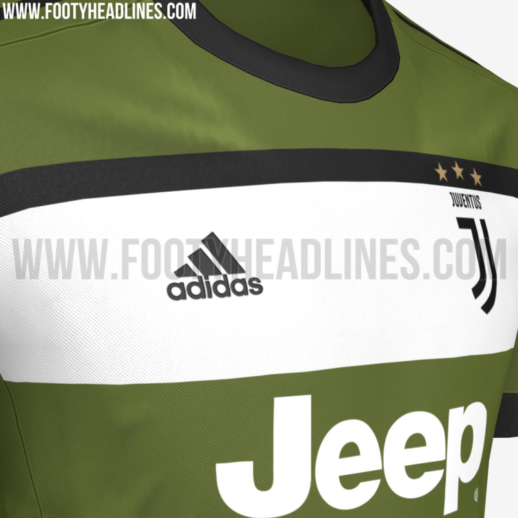 Juventus goes craft green with 2017-18 third kit – SportsLogos.Net News