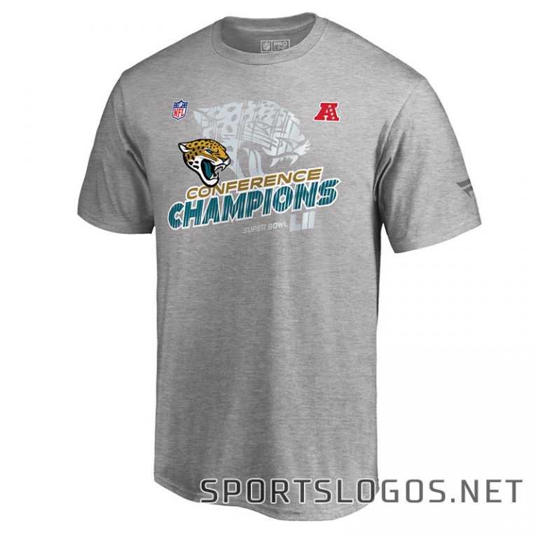 Phantom Merch: Jaguars, Vikings 2017 Conference Champs – SportsLogos ...