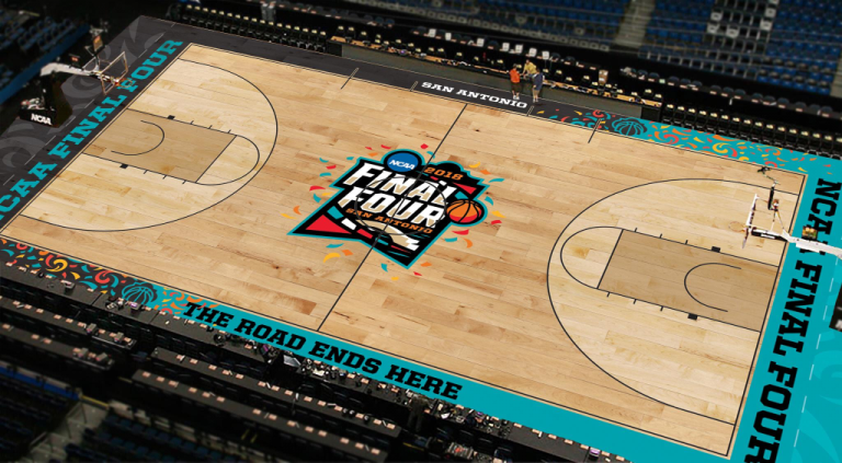 2018 Final Four court goes with Fiesta theme in San Antonio ...