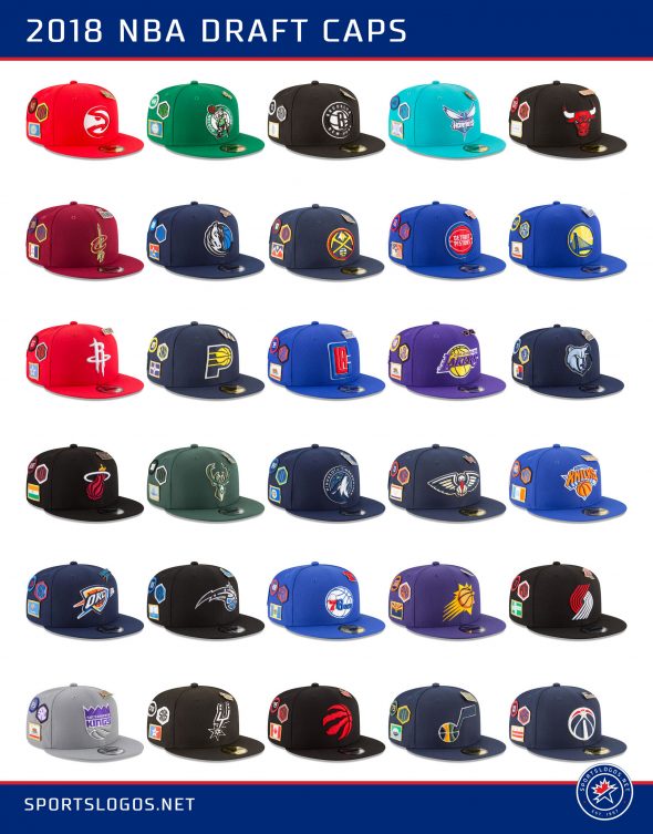 The 2018 NBA Draft Cap Collection – SportsLogos.Net News