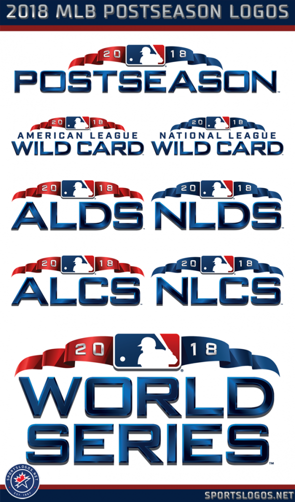 The logos for the LCS, LDS, and Wildcard rounds all follow the same ...
