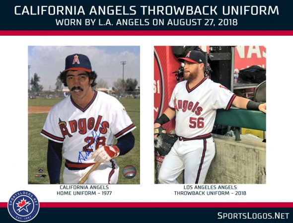 Angels Rock Sweet California Throwback Unis – SportsLogos.Net News