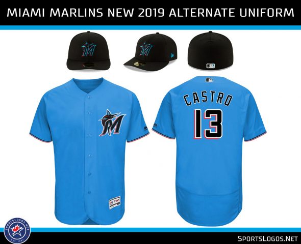 Our Colores: Miami Marlins Unveil New Logos, Uniforms for 2019 ...