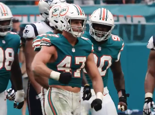 Dolphins Back in Throwbacks With New Endzone This Weekend – SportsLogos ...
