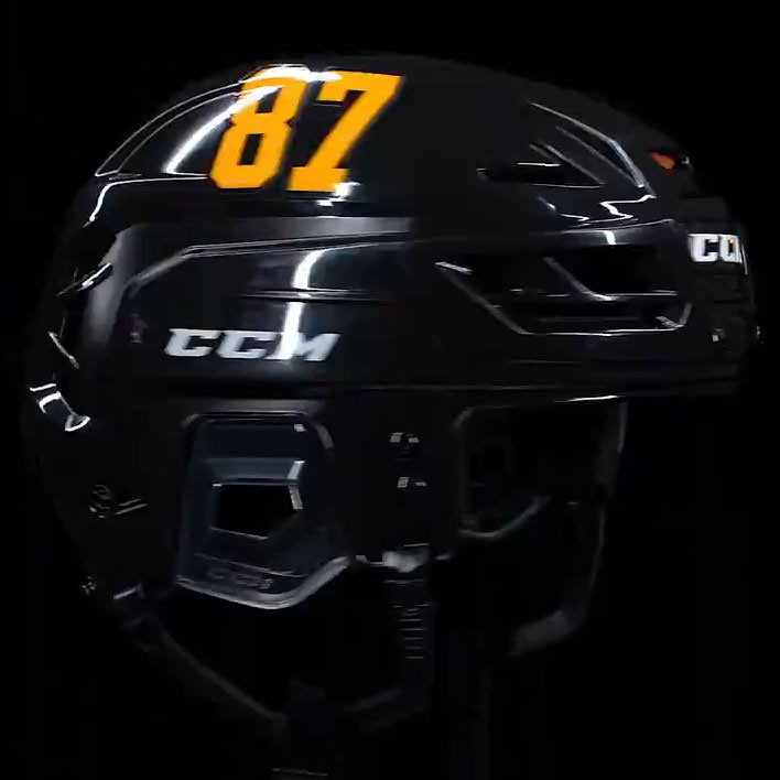 Flyers, Penguins Wearing Helmets With Giant Logos for Stadium Series ...