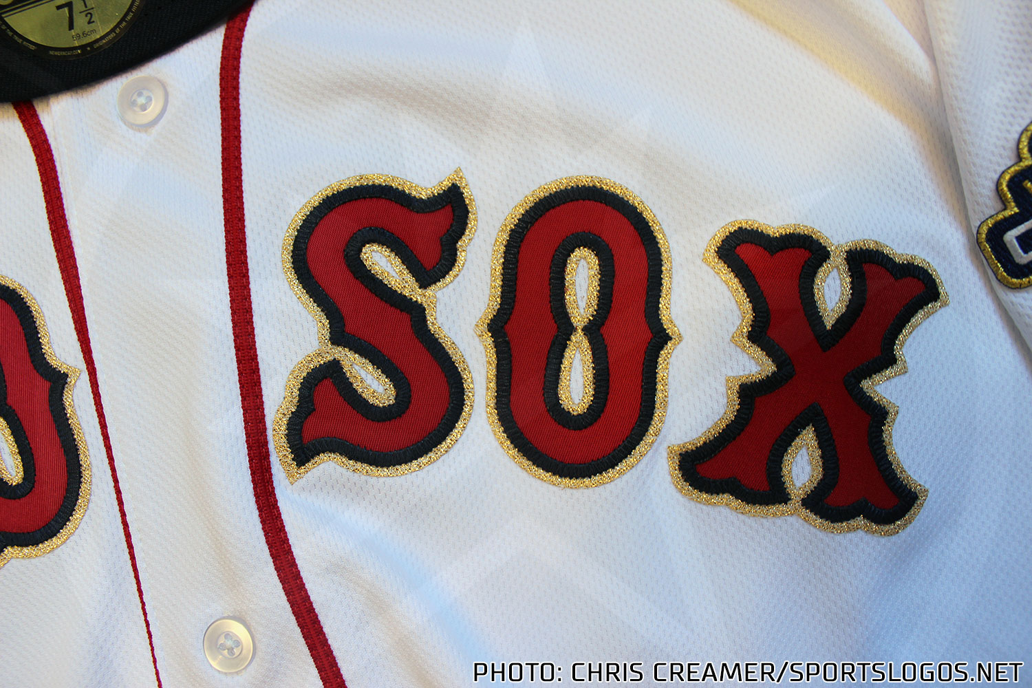 Champion Red Sox Add Gold to Uniforms for 2019 Opener – SportsLogos.Net ...
