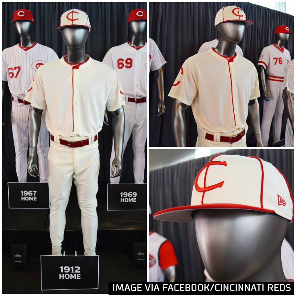 Cincinnati Reds Uniforms Throw it Back to 1912 Sunday – SportsLogos.Net ...