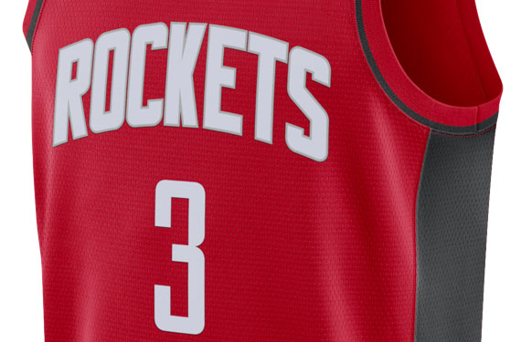 Houston Rockets New Uniforms