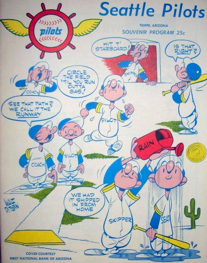 Mariners to Wear Seattle Pilots Throwback Uniforms – SportsLogos.Net News