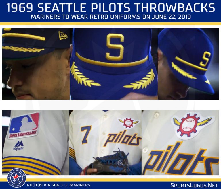 Mariners to Wear Seattle Pilots Throwback Uniforms – SportsLogos.Net News