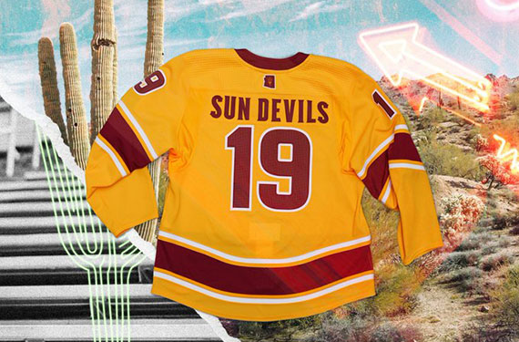 Arizona State Sun Devils Unveil “Gold Heritage” Hockey Jerseys ...