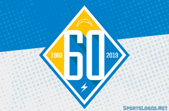 Chargers Celebrate 60 Years of Football With New Logo – SportsLogos.Net ...