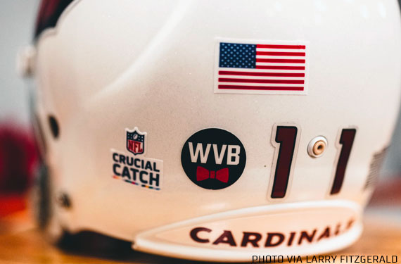 Arizona Cardinals Add WVB Helmet Decal for Owner Bill Bidwill ...