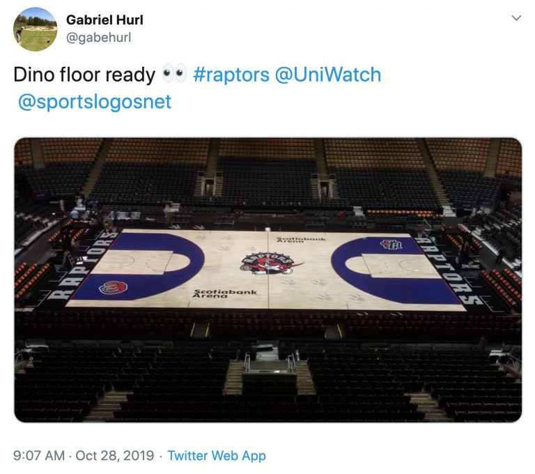 Raptors Throwing Back Tonight, Wearing Classic Dino Uniforms ...