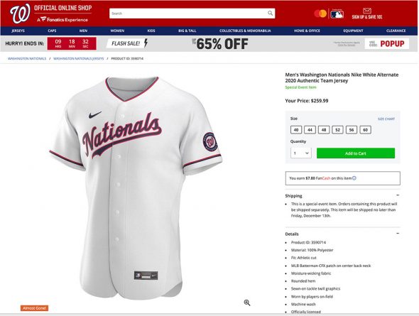 Two New Caps and a New Jersey for Nationals in 2020 – SportsLogos.Net News