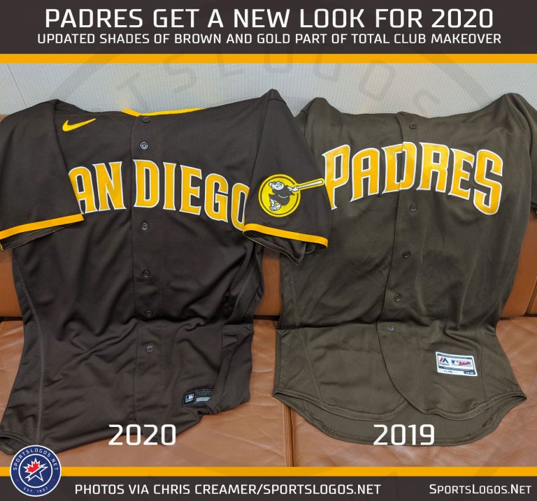 Padres are Back in Brown, Unveil New Uniforms and Logos – SportsLogos ...