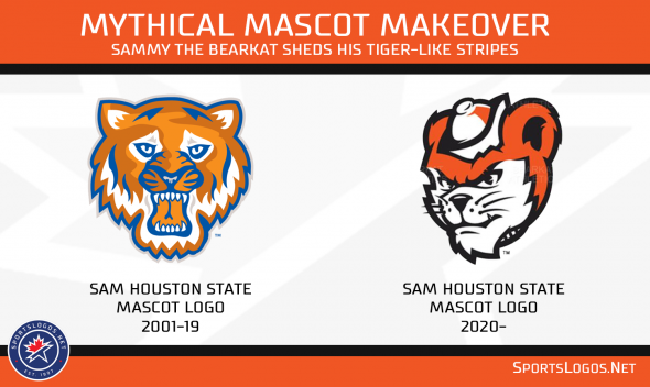 Sam Houston State Bearkats Unveil New Logos, Updated Color Scheme ...