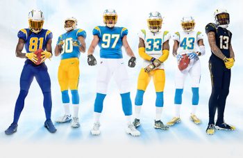 Los Angeles Chargers Unveil New Uniforms – SportsLogos.Net News