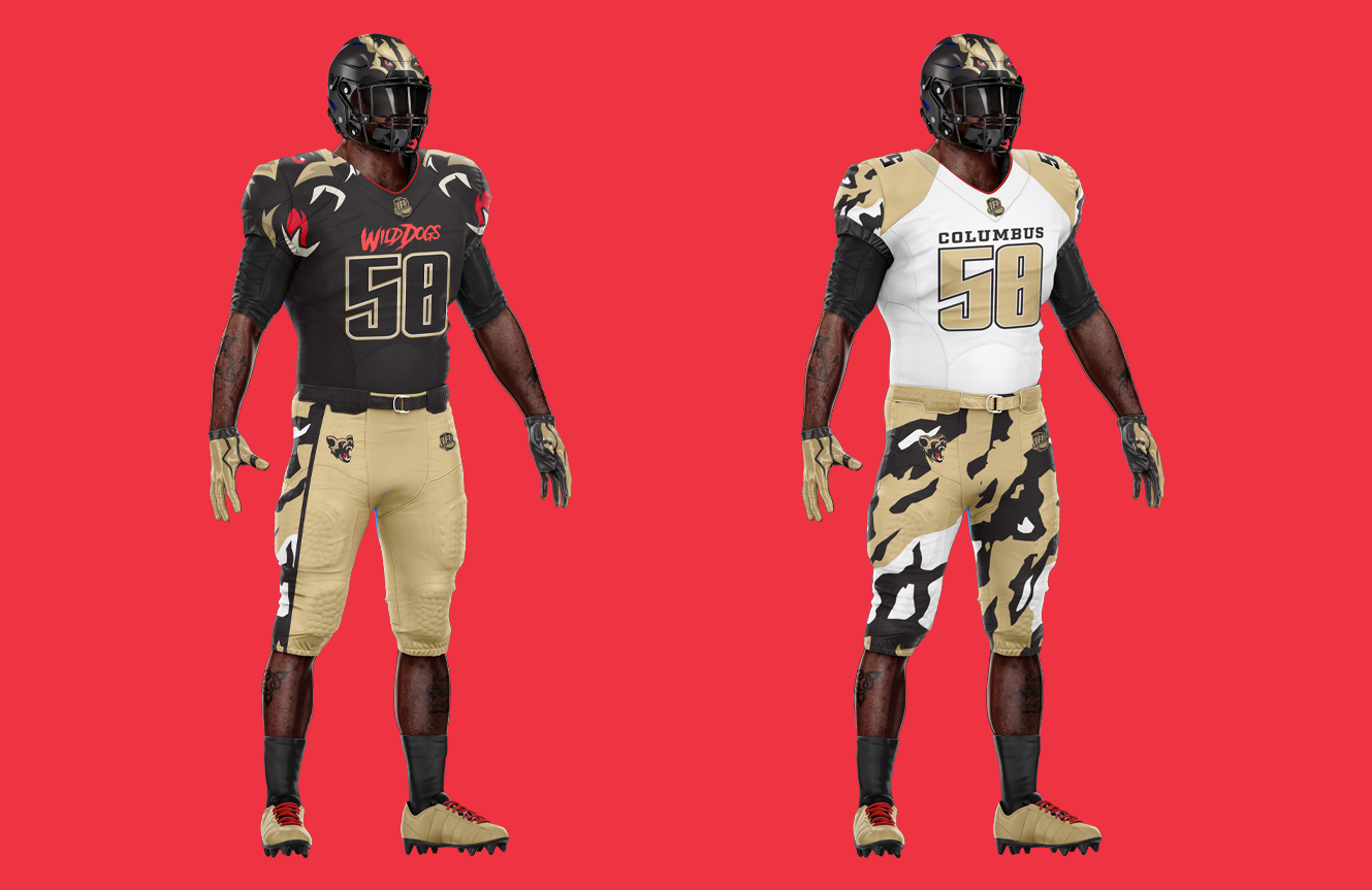 Indoor Football League’s Columbus Wild Dogs Reveal Name, Logos And ...