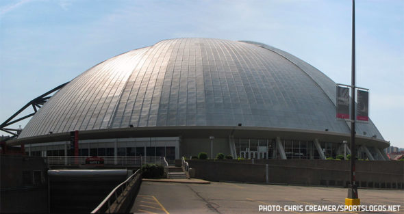 The Civic Arena was nicknamed “The Igloo” due to the shape of its roof