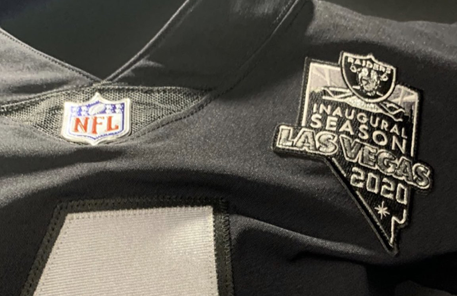 Raiders Add Uniform Patch For Inaugural Season In Las Vegas ...