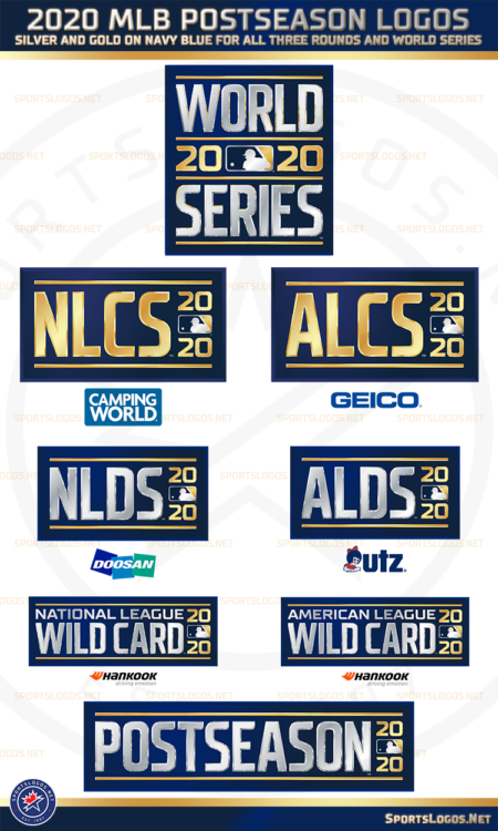 MLB Reveals Logos for 2020 World Series and Postseason – SportsLogos ...