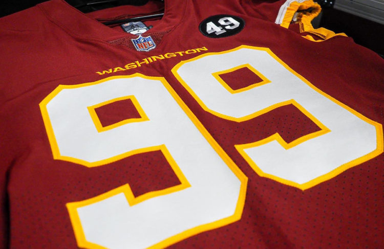Washington Commanders To Wear 90th Anniversary Patch This Season ...