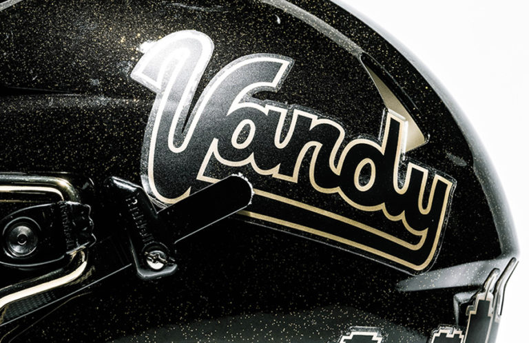 Vanderbilt Commodores Unveil Alternate Helmet With Vintage Script Logo ...