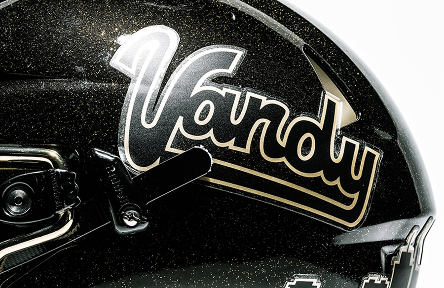 Vanderbilt Commodores Unveil Alternate Helmet With Vintage Script Logo ...