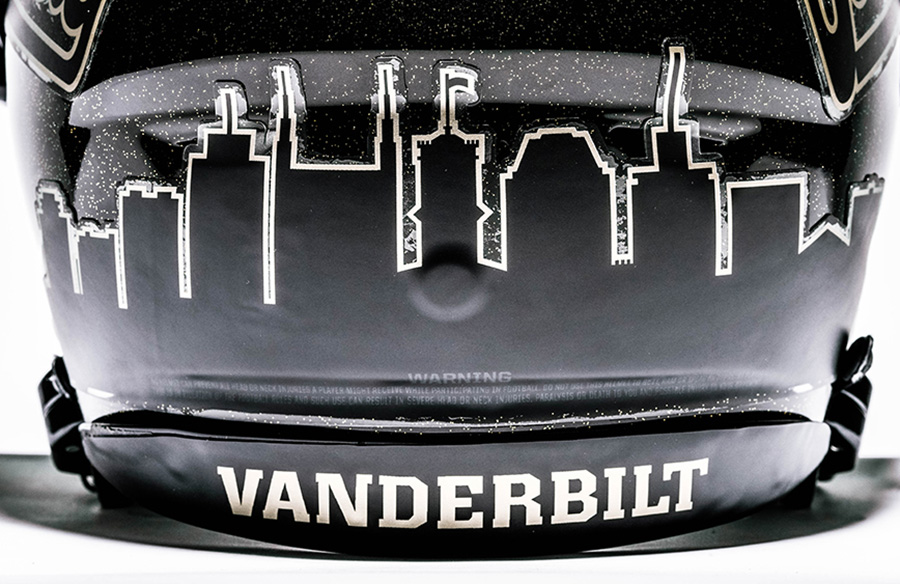 Vanderbilt Commodores Unveil Alternate Helmet With Vintage Script Logo ...