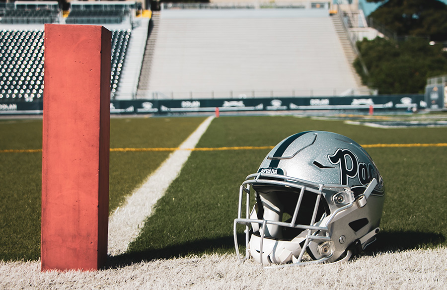 Nevada Wolf Pack Reveal New Silver Helmet – SportsLogos.Net News