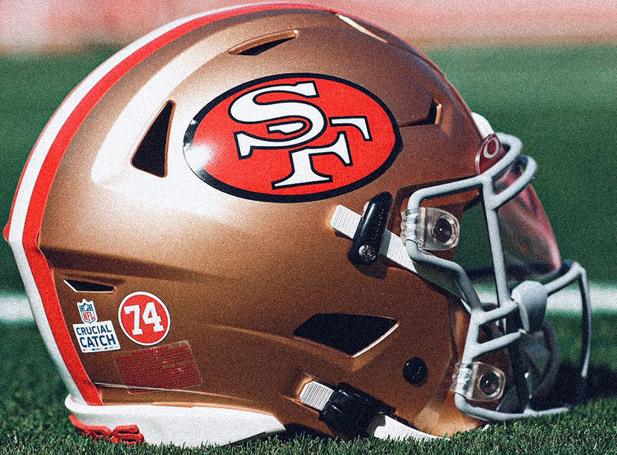 San Francisco 49ers To Wear Helmet Decal In Honor Of Hall Of Fame ...