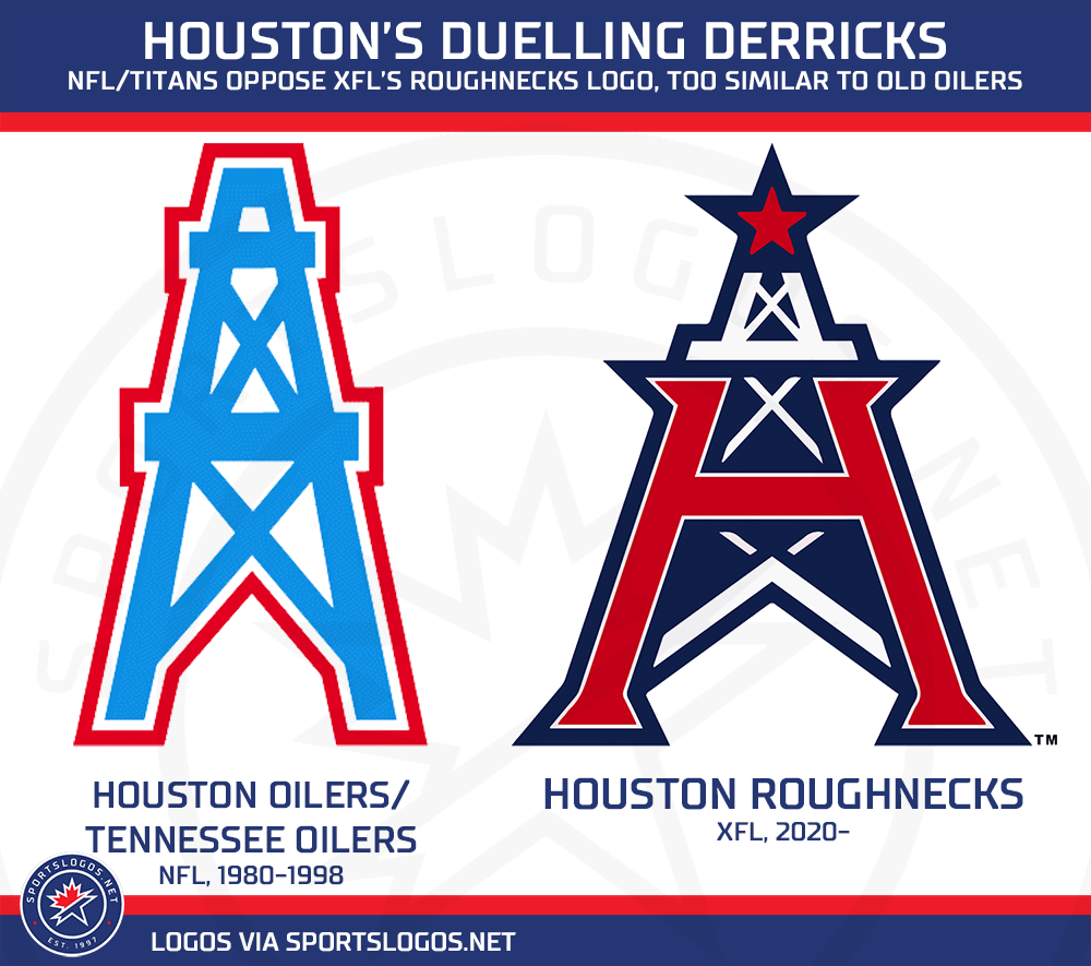 NFL, Titans Oppose Trademark of Roughnecks XFL Logo – SportsLogos.Net News